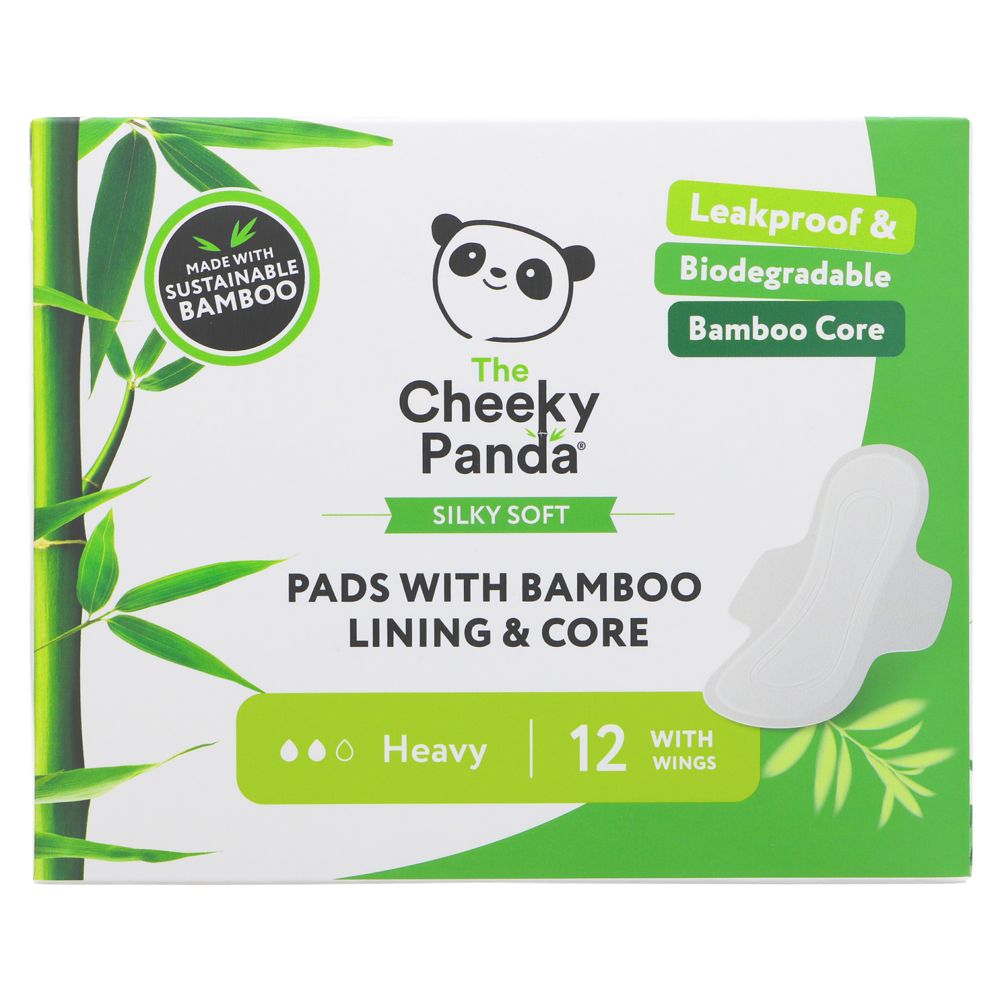 *BAMBOO* Silky Soft Biodegradaeble MENSTRUAL PADS with Wings ( Heavy ...